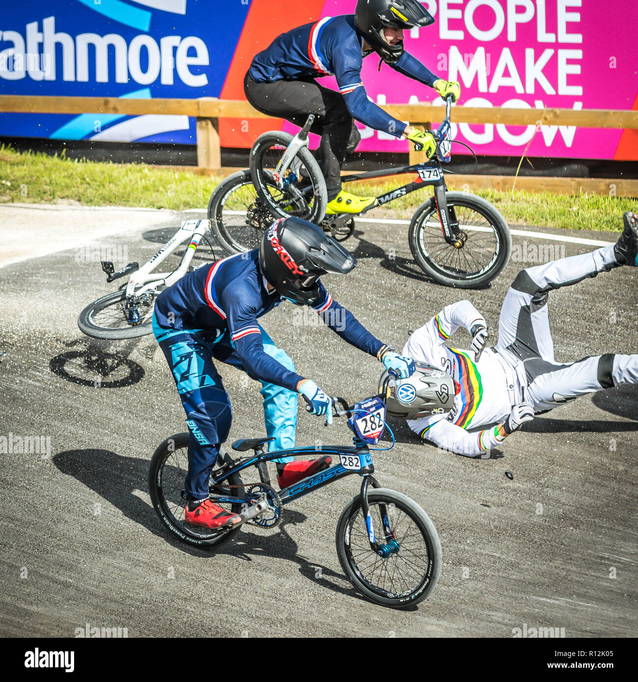 Sylvain Andre (France) Glasgow2018 European Championships - BMX Racing ...