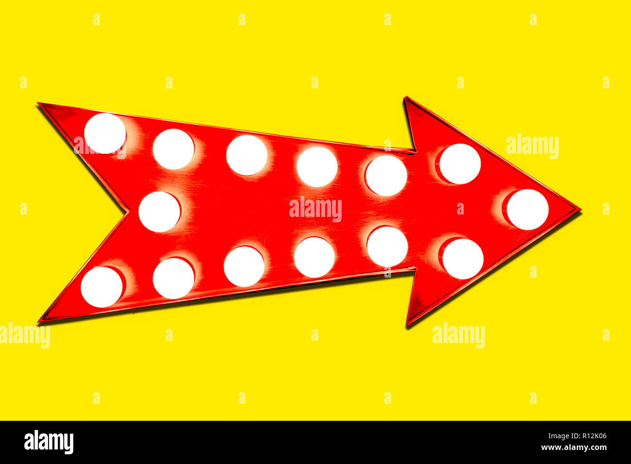 Marquee sign light bulbs hi-res stock photography and images - Alamy