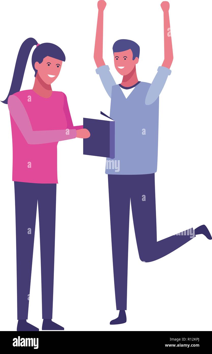 Book cartoons Stock Vector Images - Alamy