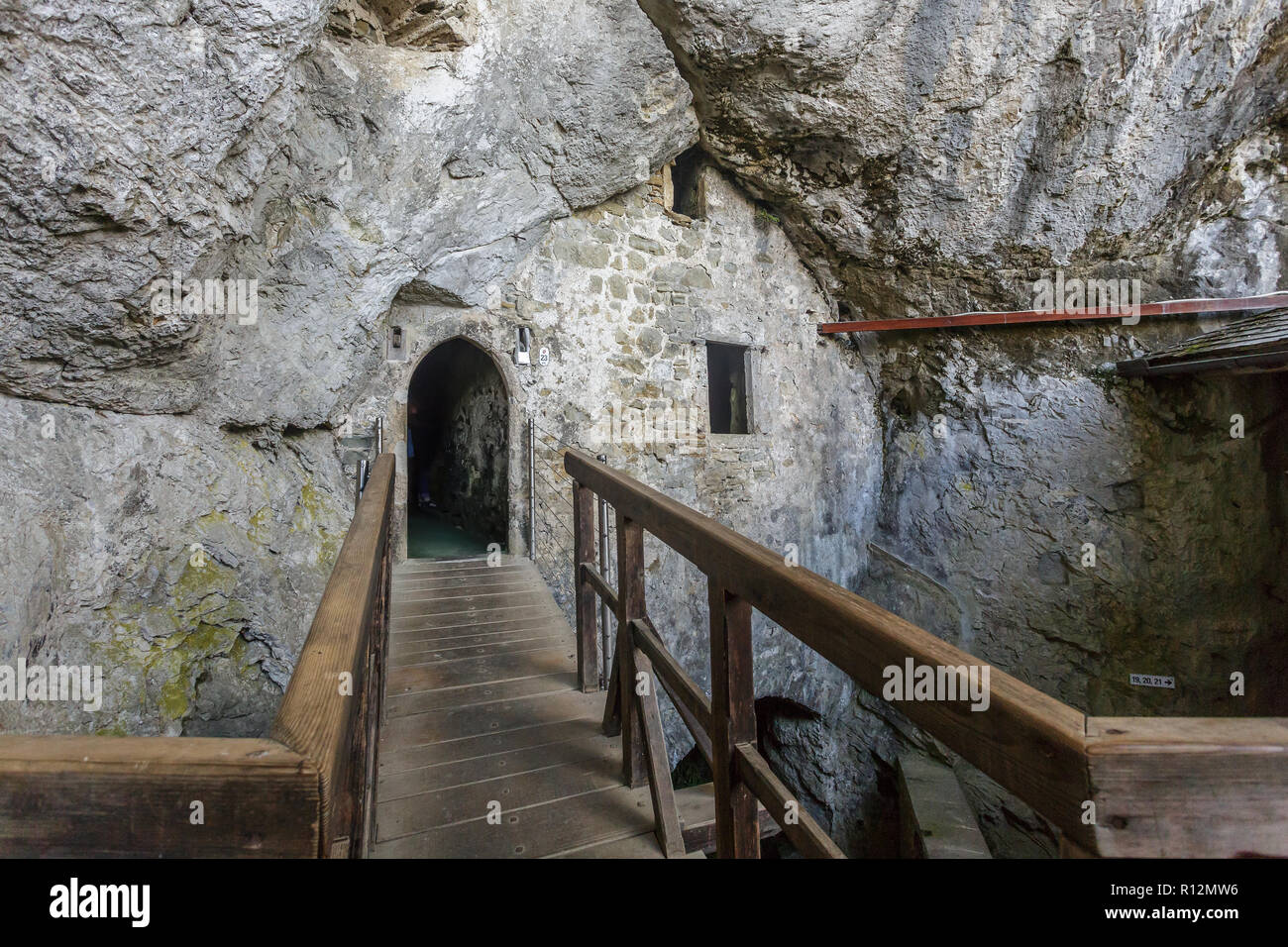 Interior predjama castle slovenia hi-res stock photography and images ...