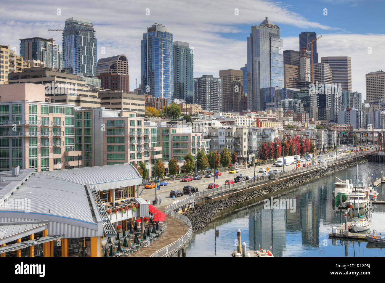 Seattle washington harbor hi-res stock photography and images - Alamy