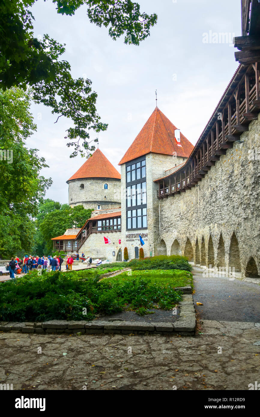 Medieval city wall Tallinn, Estonia’s capital on the Baltic Sea, is the ...