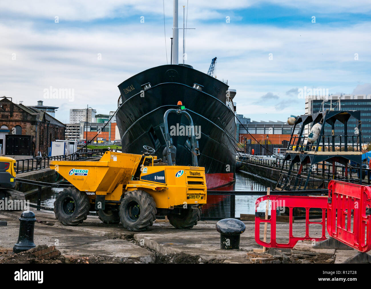 Leith, Edinburgh, Scotland, United Kingdom, 8th November 2018. Royal ...
