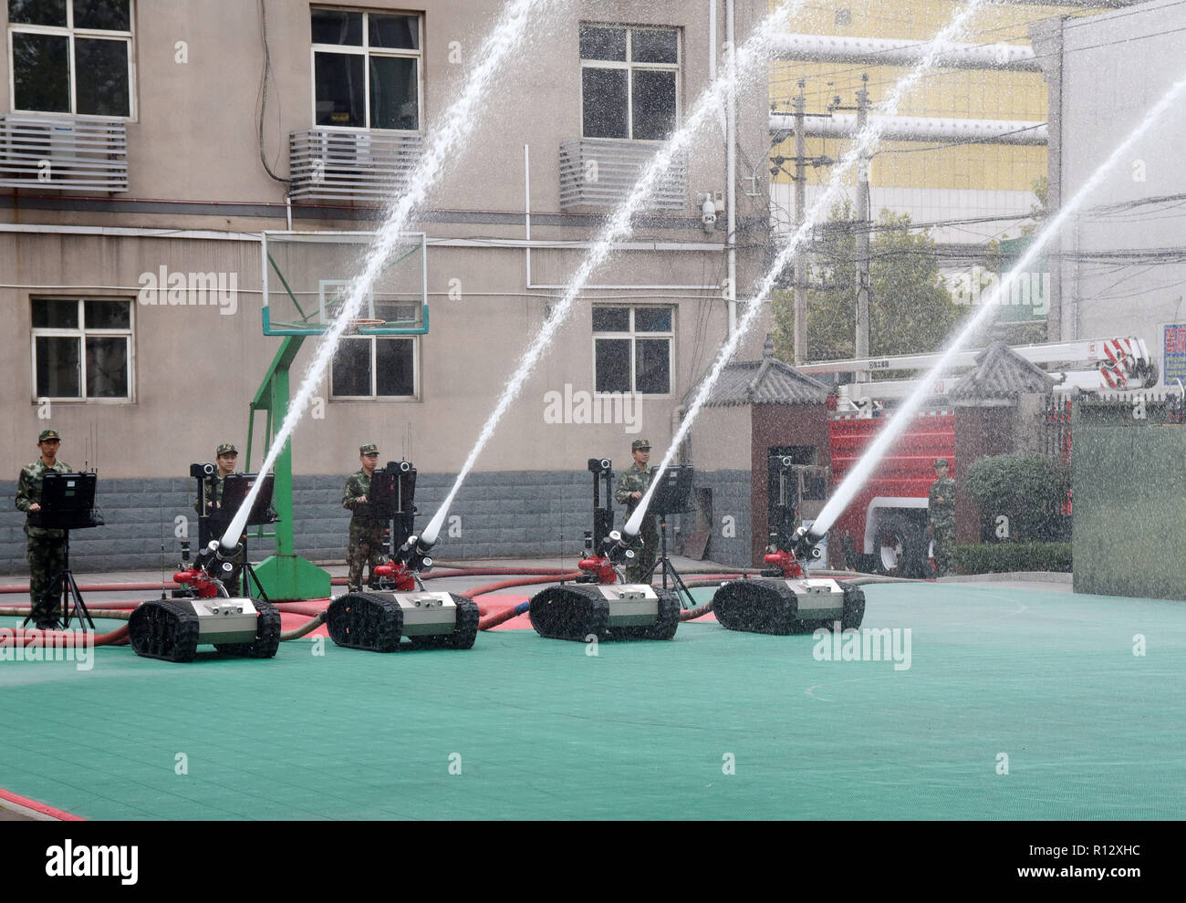 Firefighting robot hi-res stock photography and images - Alamy