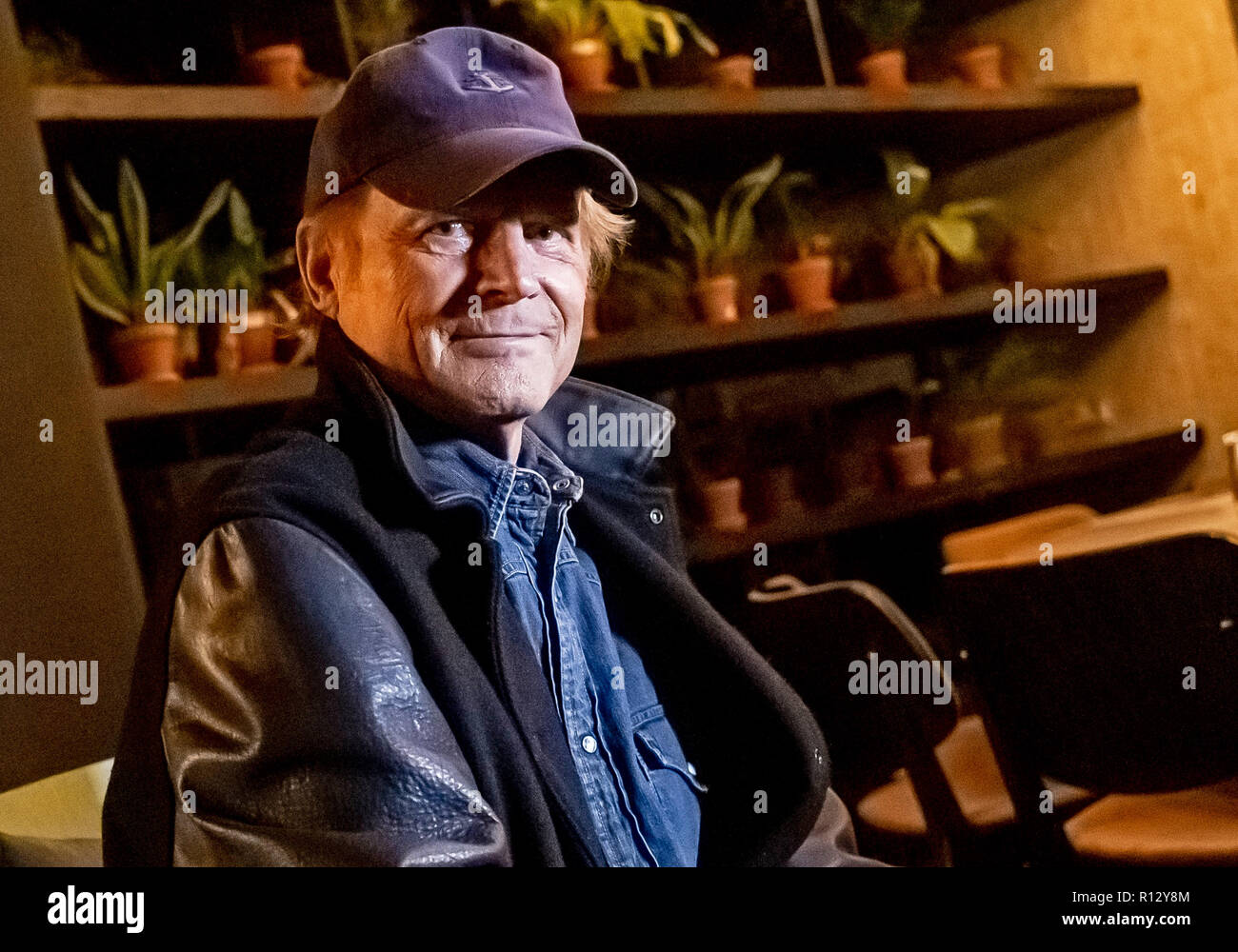 Berlin, Germany. 08th Nov, 2018. The actor Terence Hill sits after an ...