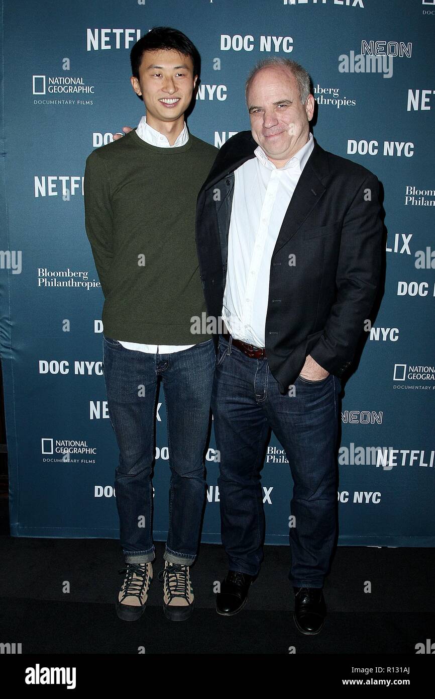 New York, NY, USA. 8th Nov, 2018. Bing Liu, Nathaniel Kahn at arrivals ...