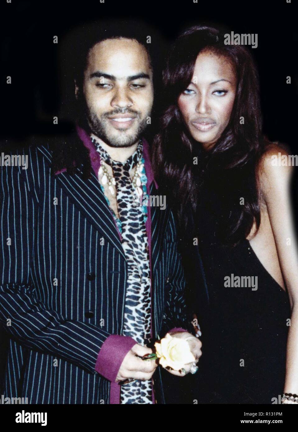 New York City, USA. 01st Jan, 2005. Naomi Campbell Lenny Kravitz ...