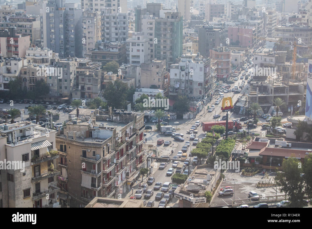 Beirut air pollution hi-res stock photography and images - Alamy