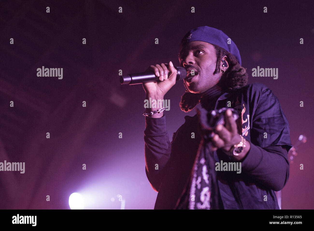 Denmark, Copenhagen - November 8, 2018. The British singer, songwriter ...