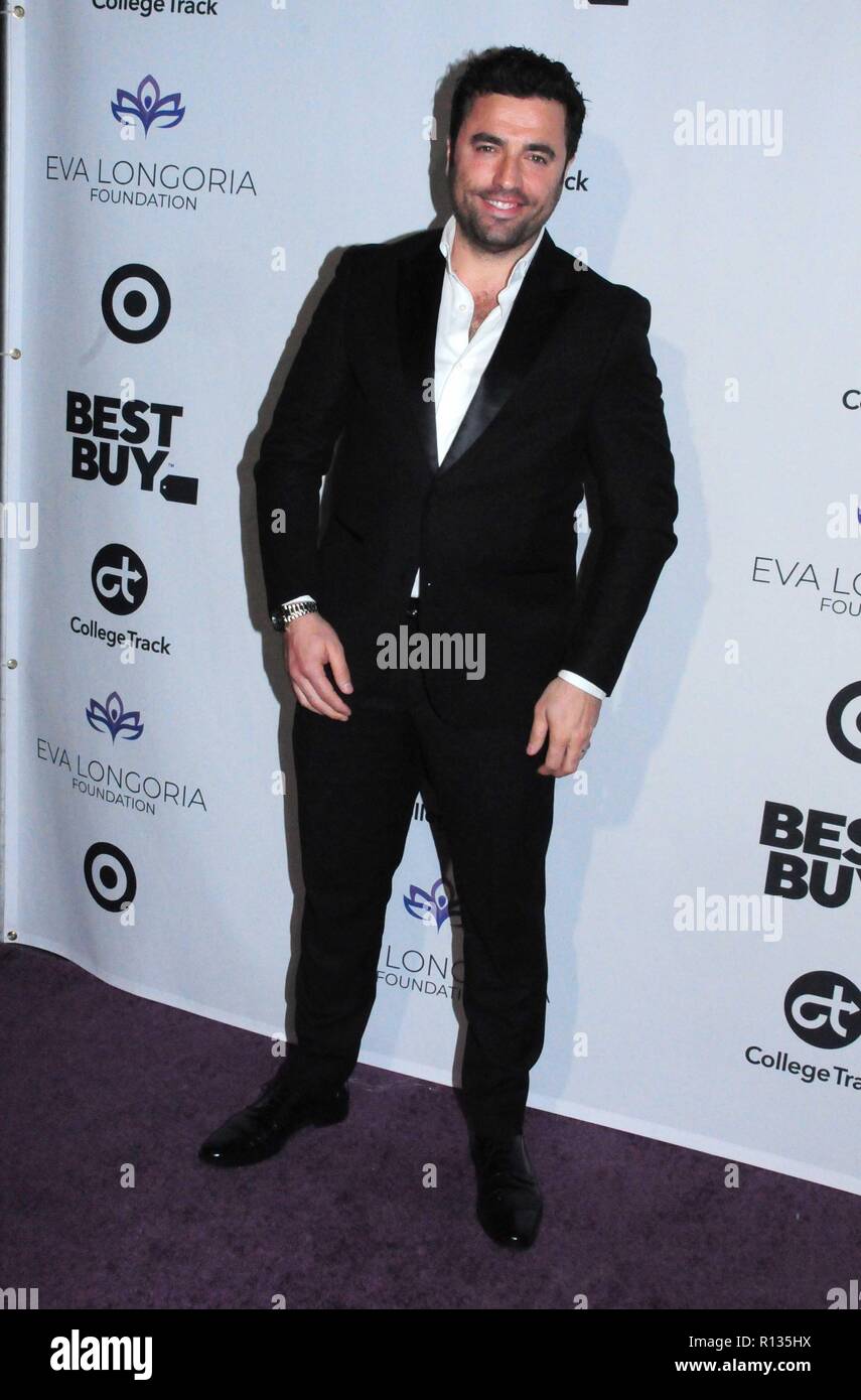 Los Angeles, California, USA. 8th November, 2018. Actor Luca Riemma ...