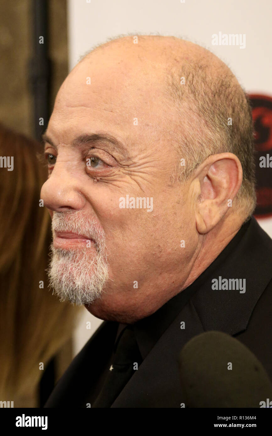 Westbury, New York, USA. 8th Nov 2018. Singer Billy Joel attends the ...