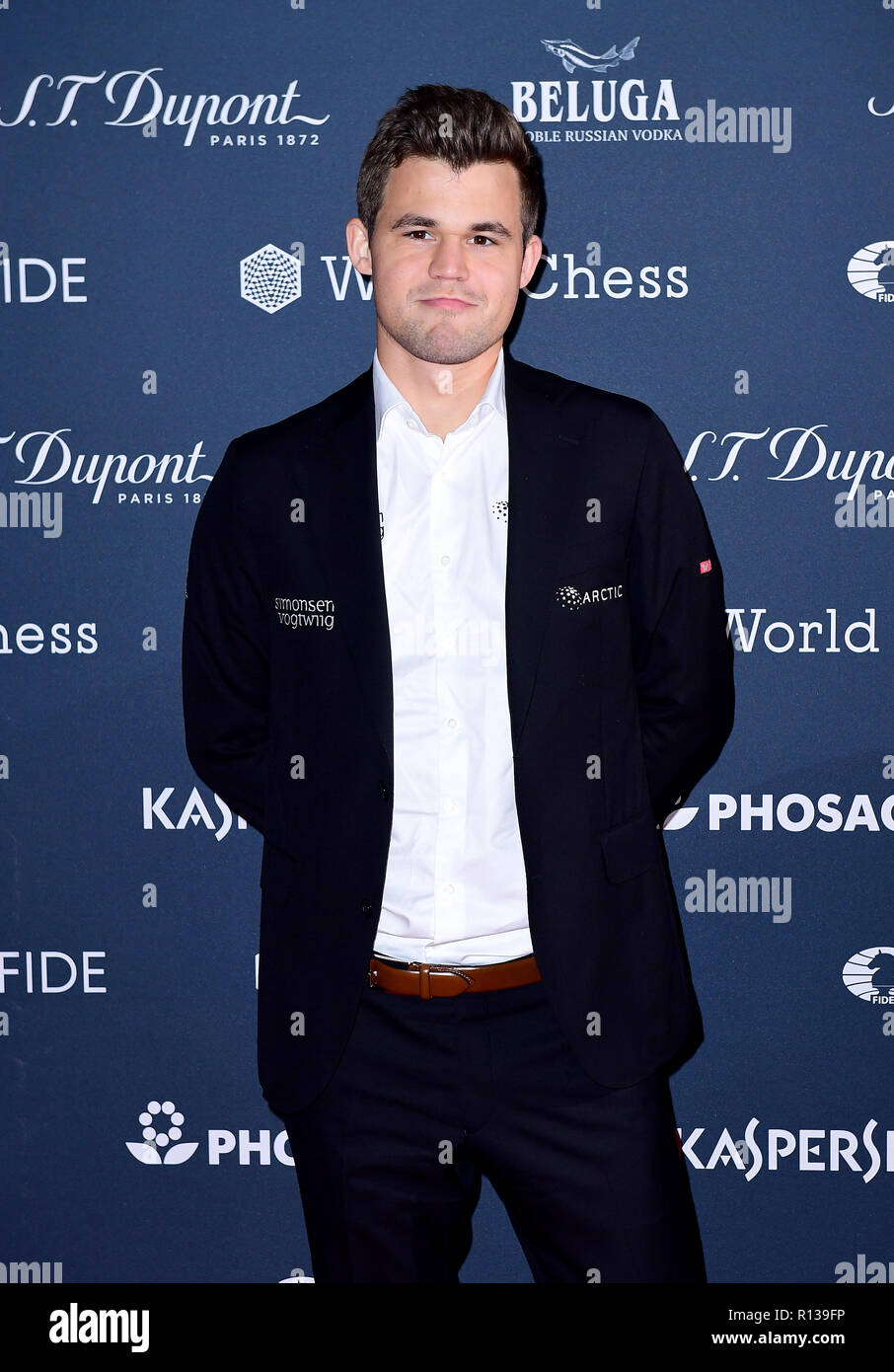 Magnus Carlsen attending The FIDE World Chess Championship 2018 Gala ...