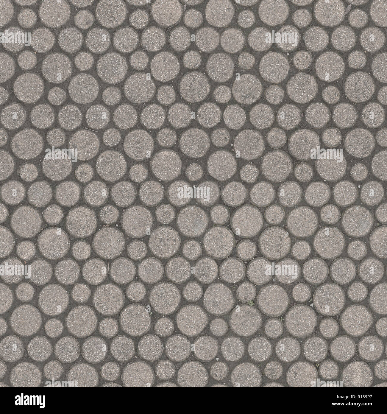 A fragment of the walls of the house are covered with ceramic tiles ...