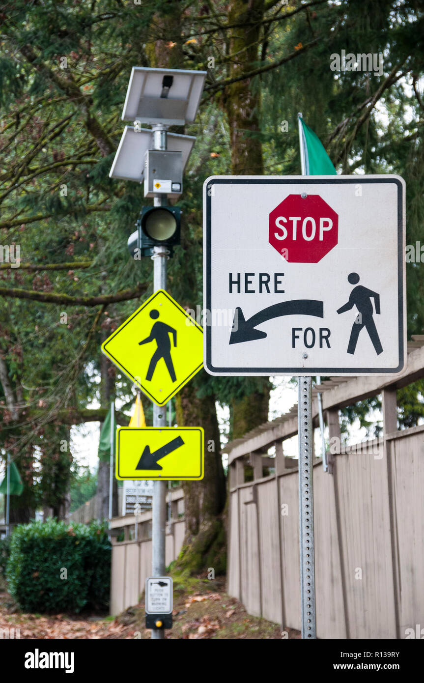 Confusing signs stop sign hi-res stock photography and images - Alamy