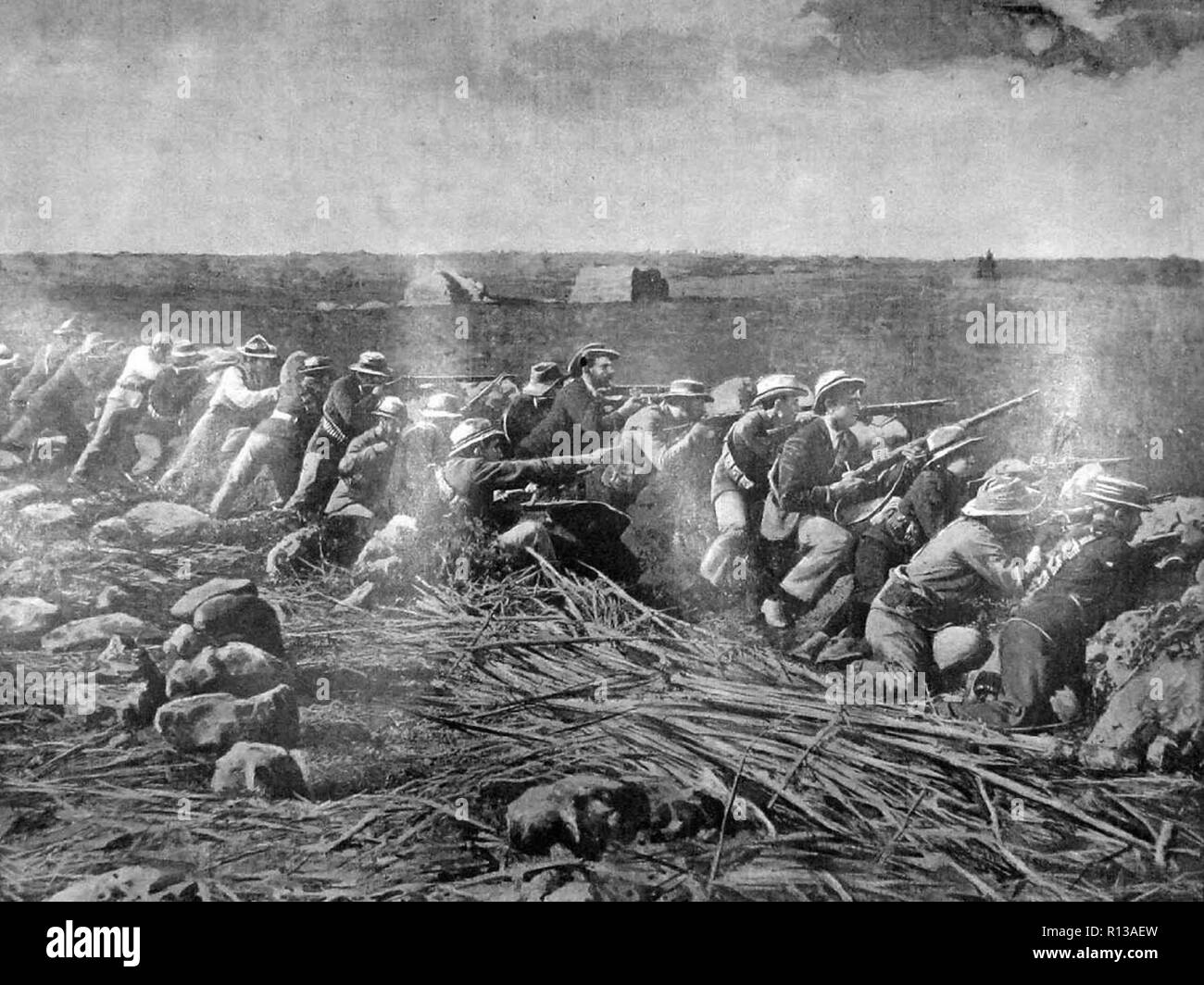 Siege Of Mafeking Black and White Stock Photos & Images - Alamy