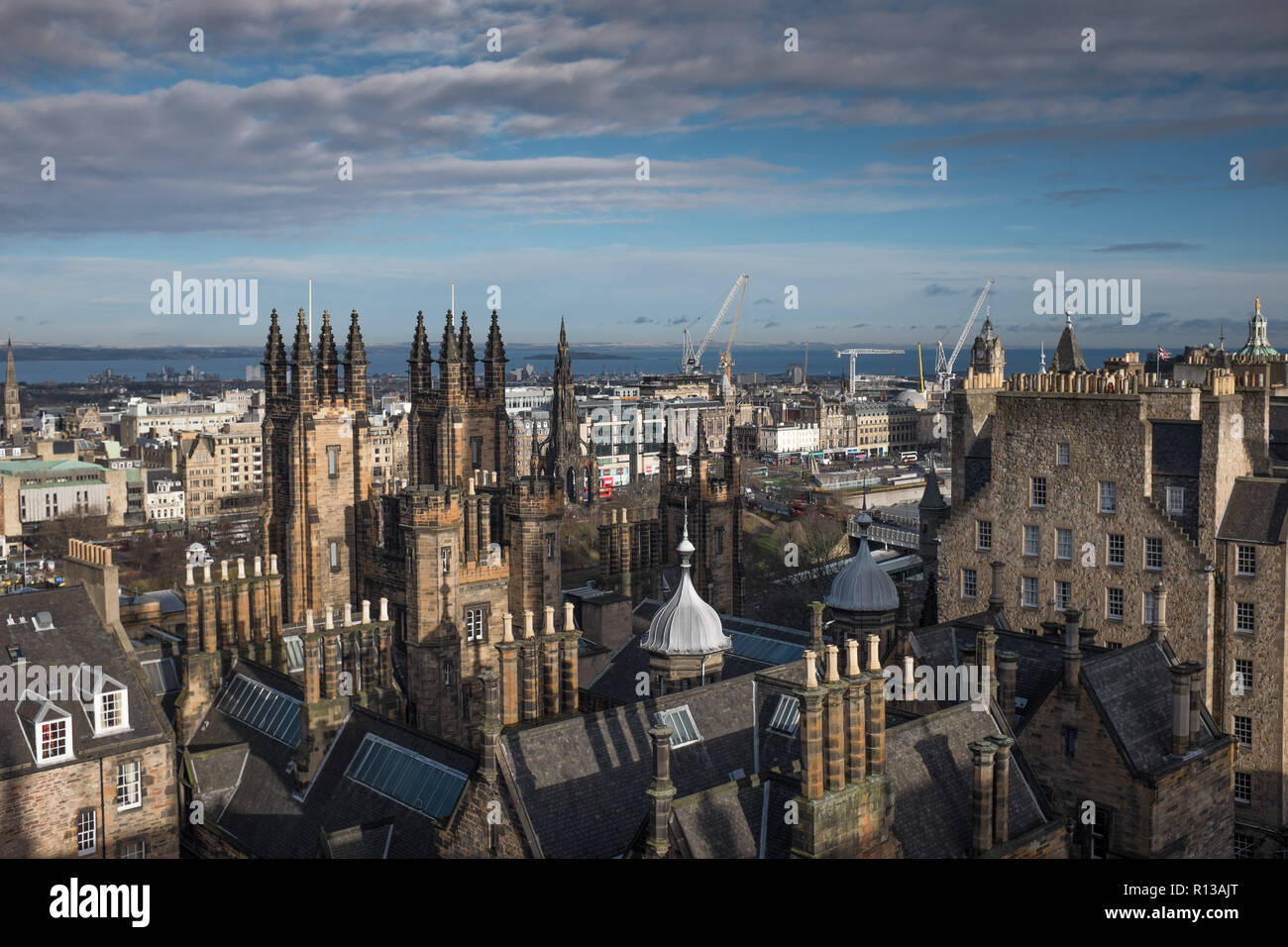 Rooftop flats hi-res stock photography and images - Alamy