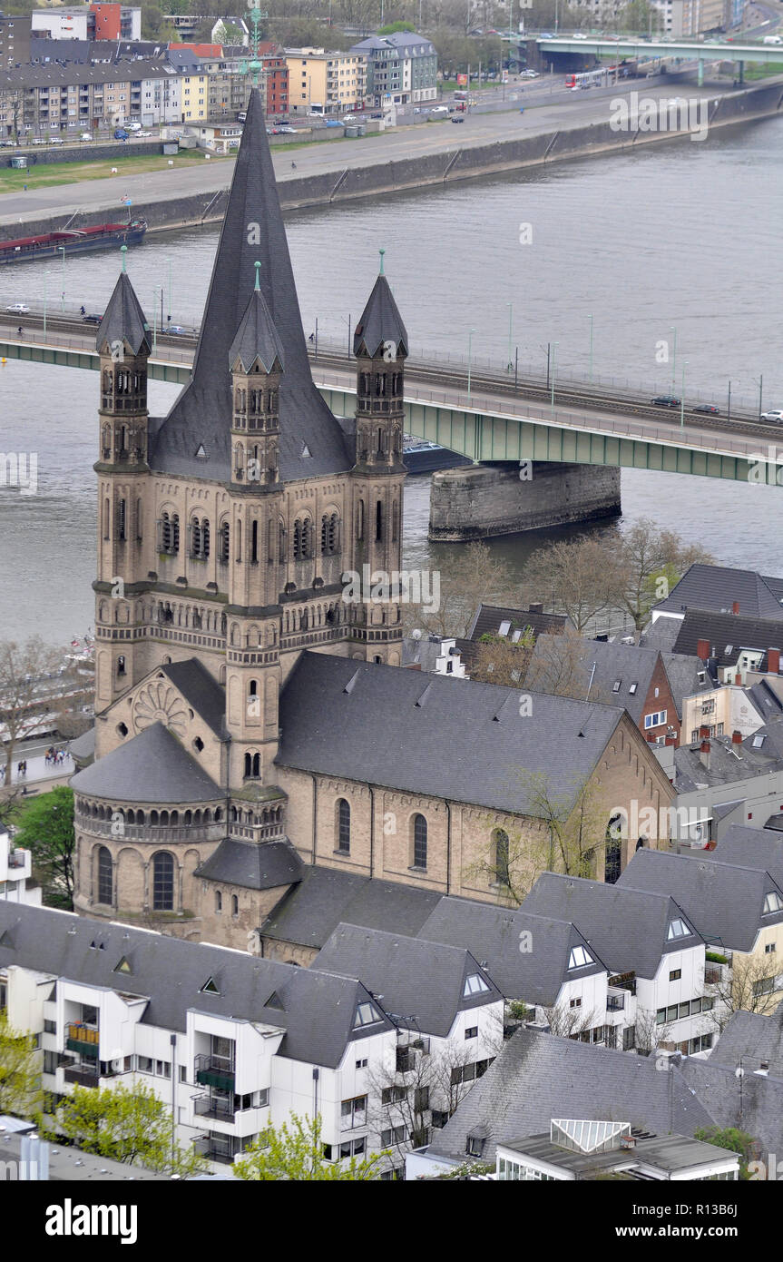 Gross sankt martin church hi-res stock photography and images - Alamy