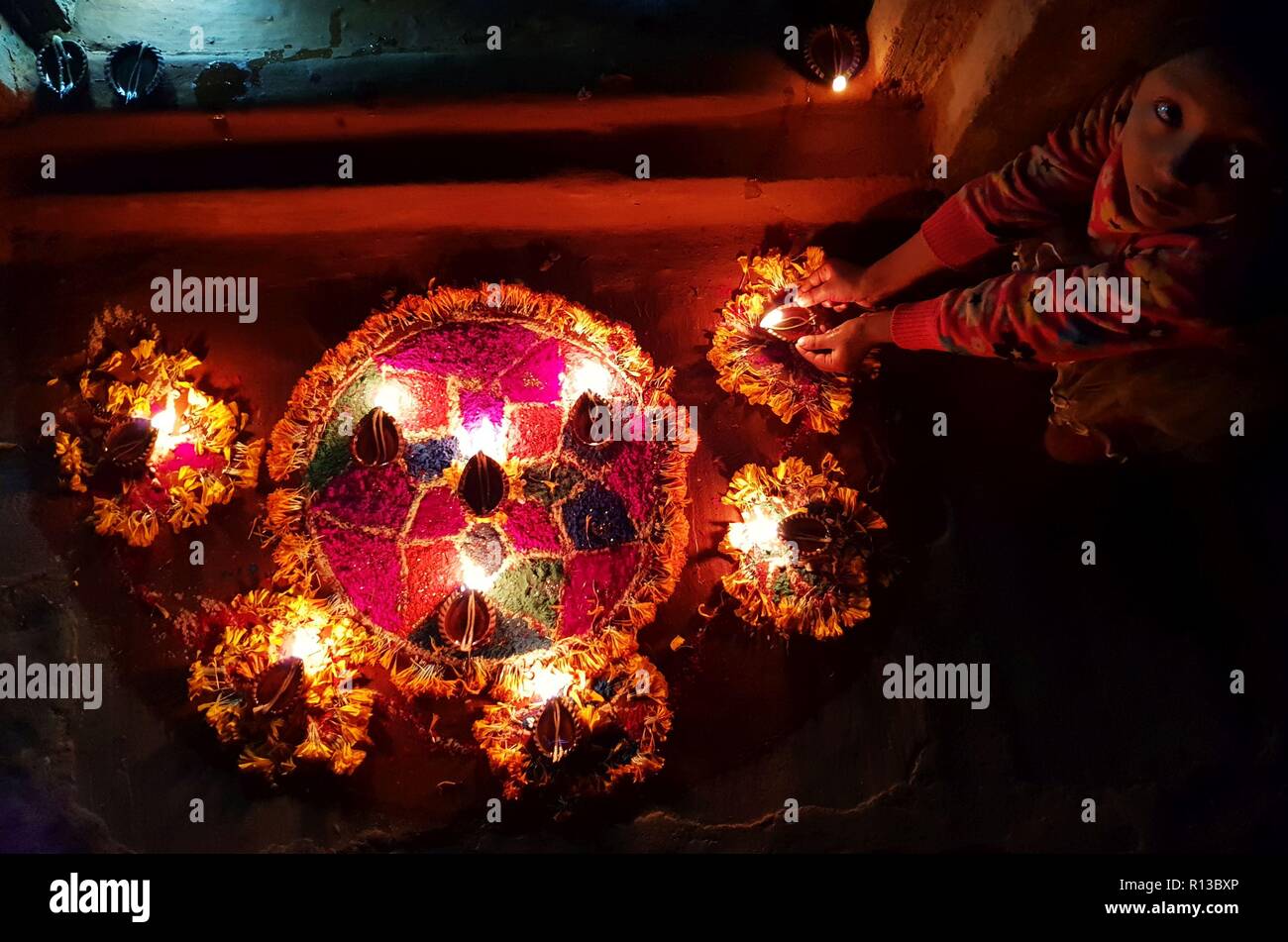 Puja archana hi-res stock photography and images - Alamy