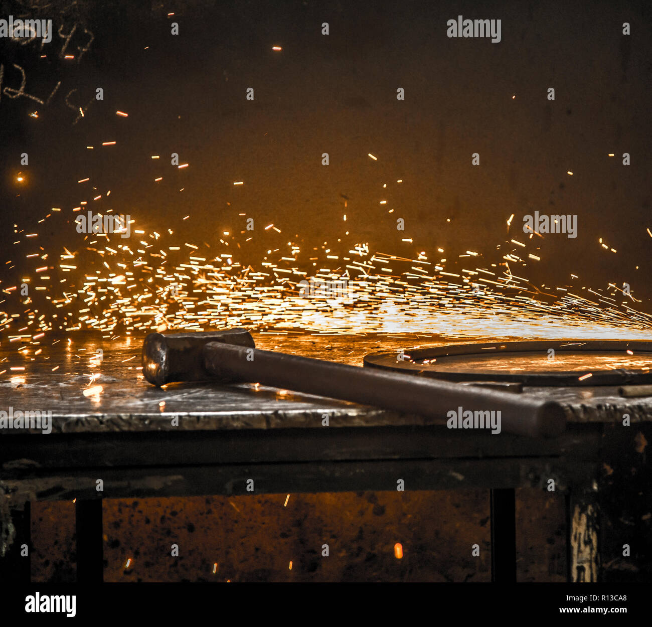 spark drill hand tool Stock Photo - Alamy