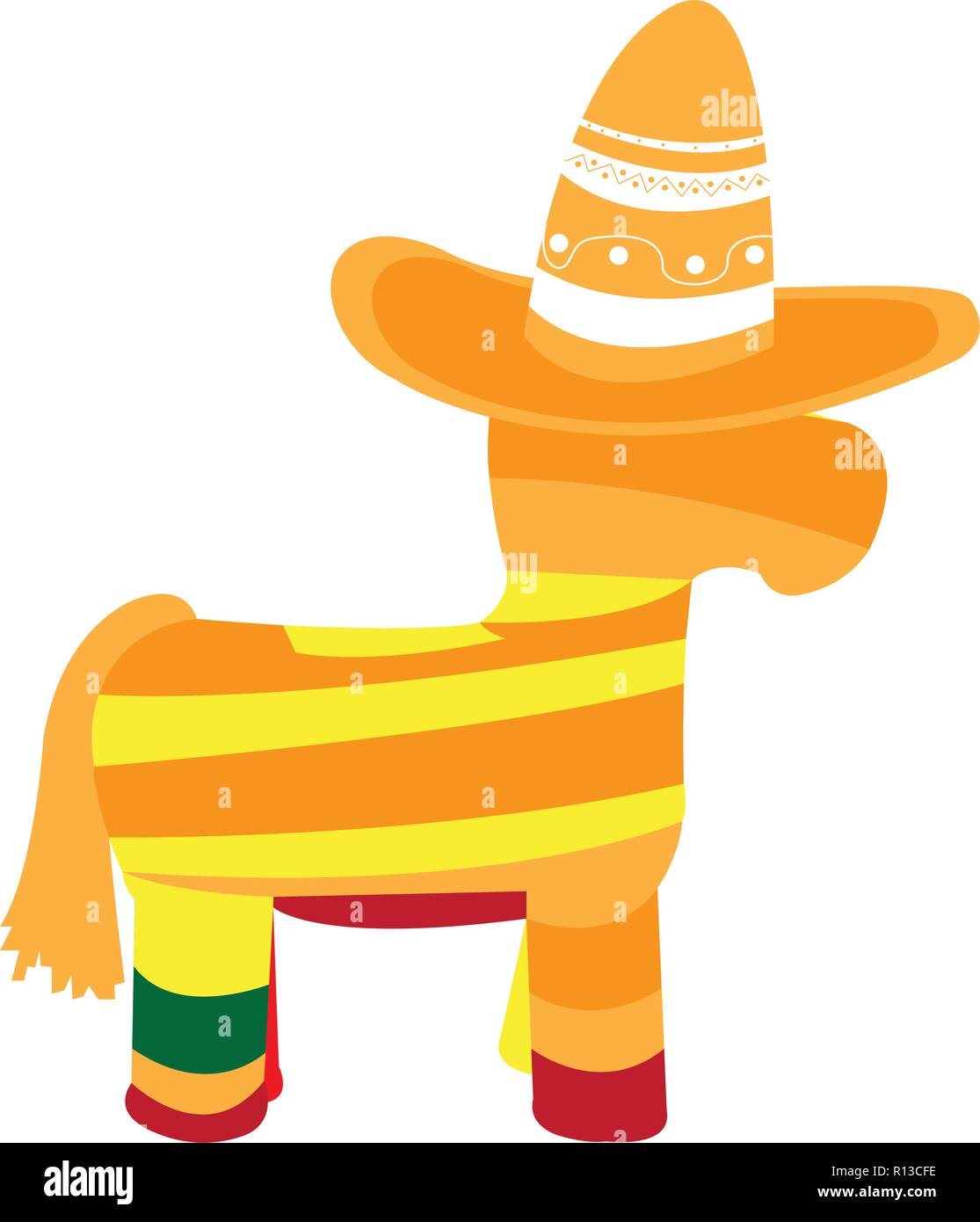 Mexican pinata celebration festive Stock Vector Images - Alamy