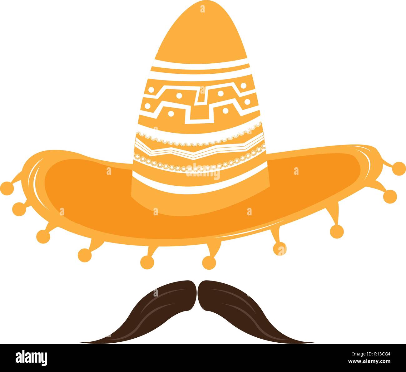Traditional mexican hat Stock Vector Image & Art - Alamy