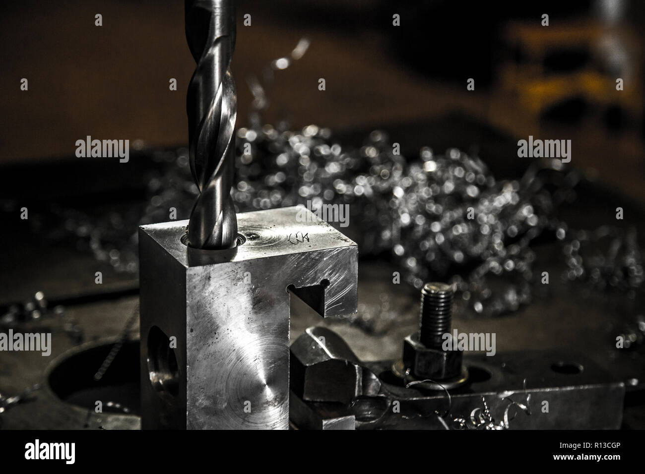 Bench drilling machine hi-res stock photography and images - Alamy