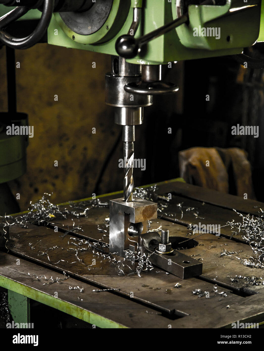 drilling machine industrial Stock Photo - Alamy