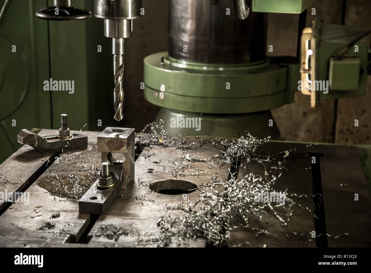 drilling machine industrial Stock Photo - Alamy