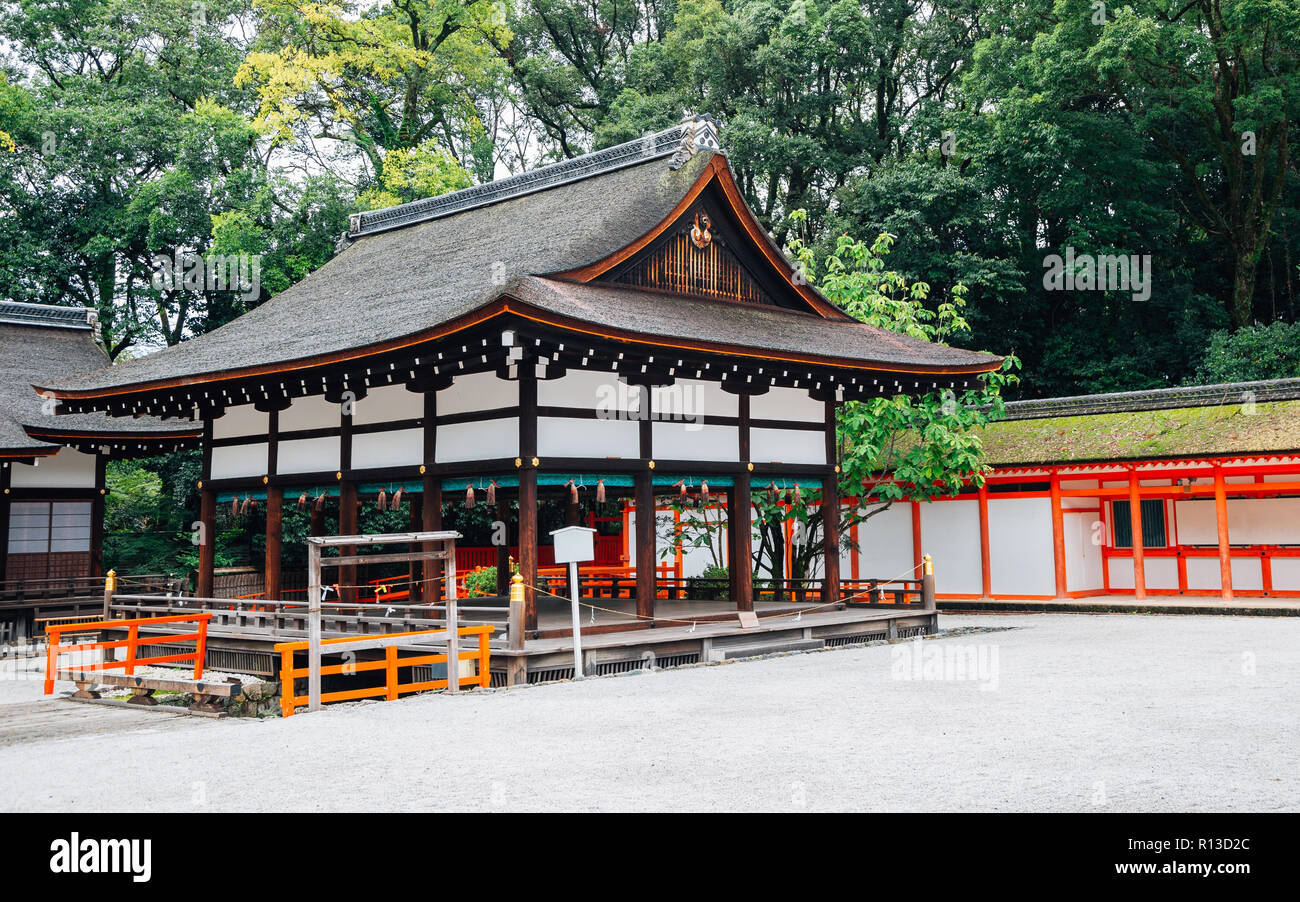 Shimogamo Shrine in Kyoto, Japan Stock Photo - Alamy