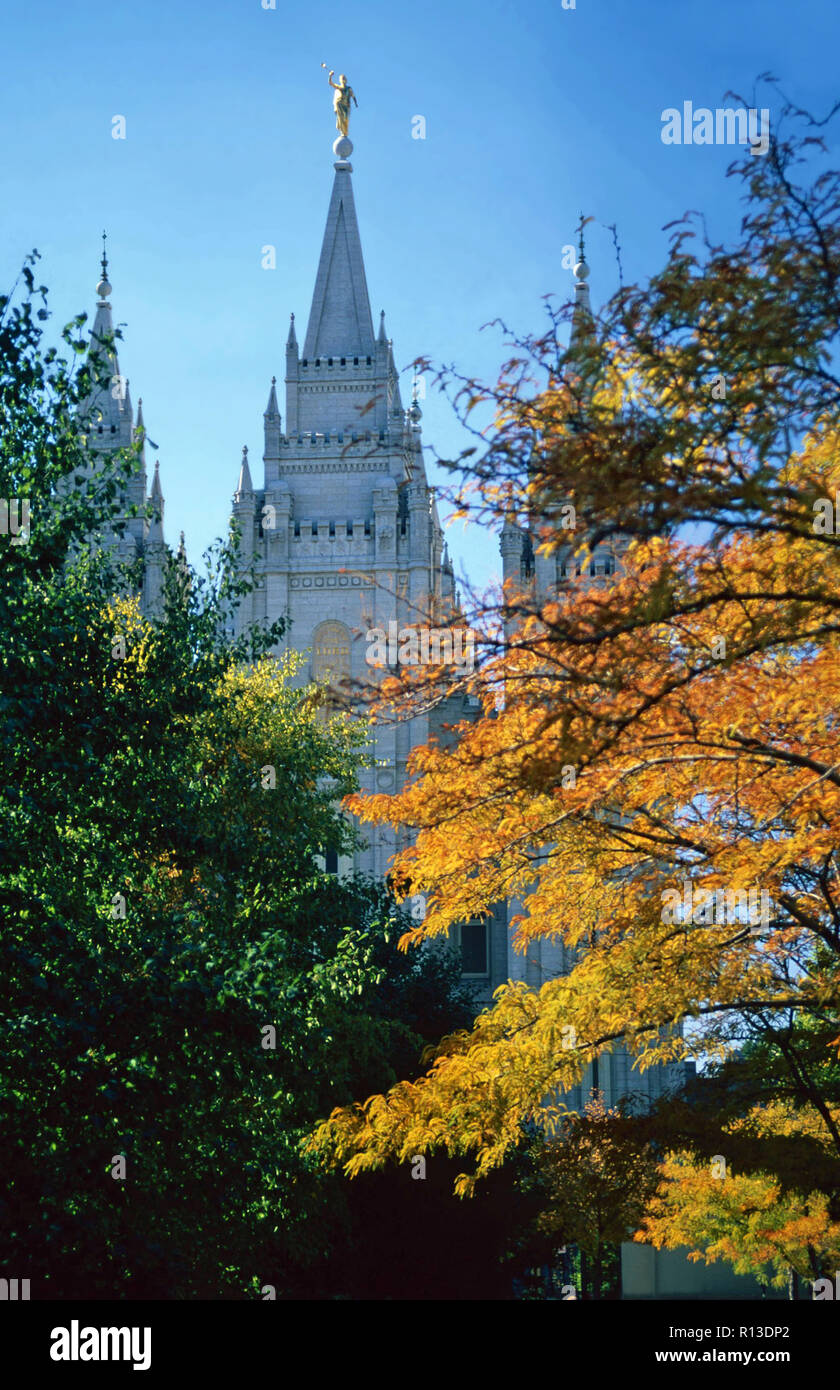 The Mormon Temple,Salt Lake City,Utah Stock Photo - Alamy