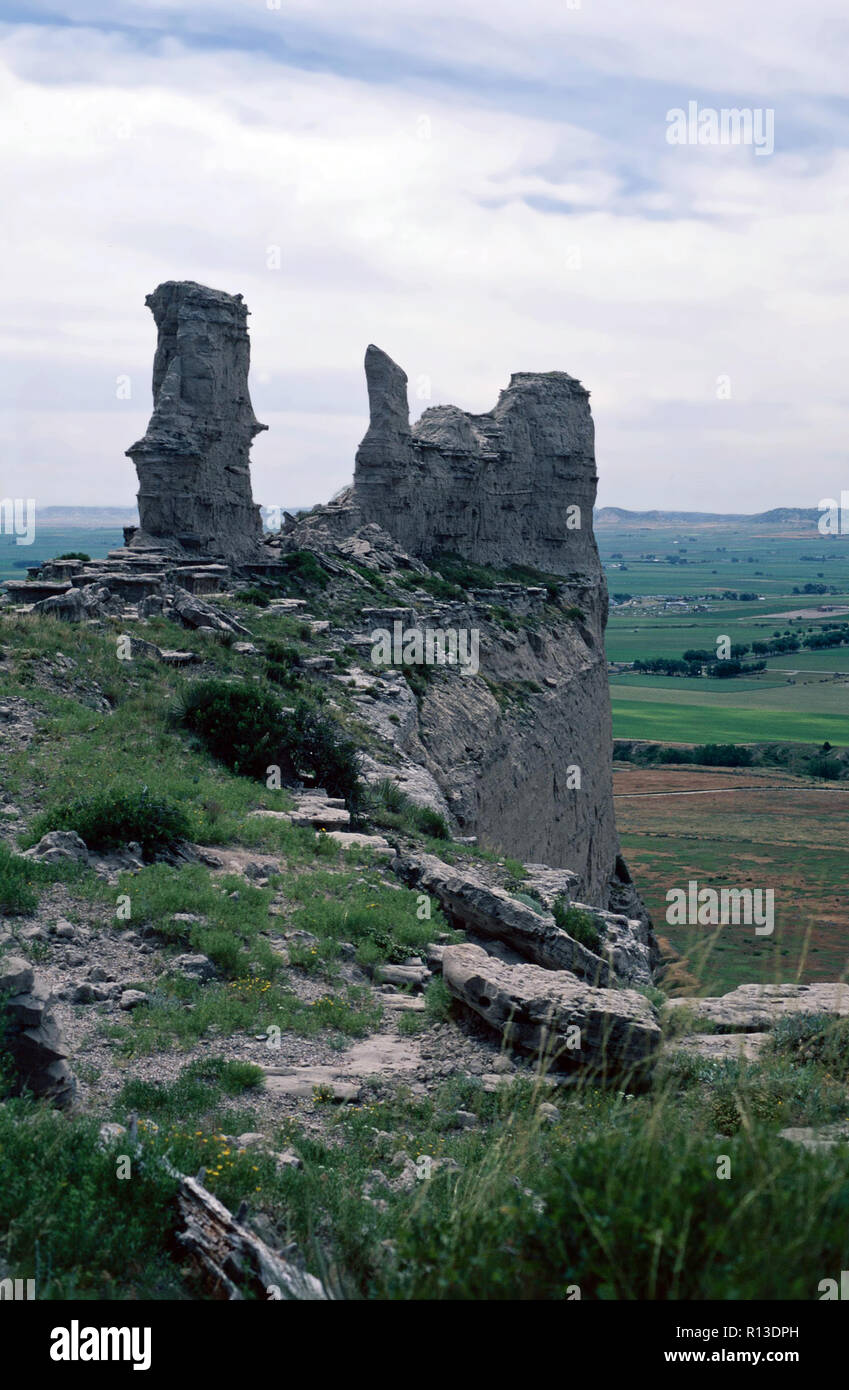 Scottsbluff National Monument,Nebraska Stock Photo - Alamy