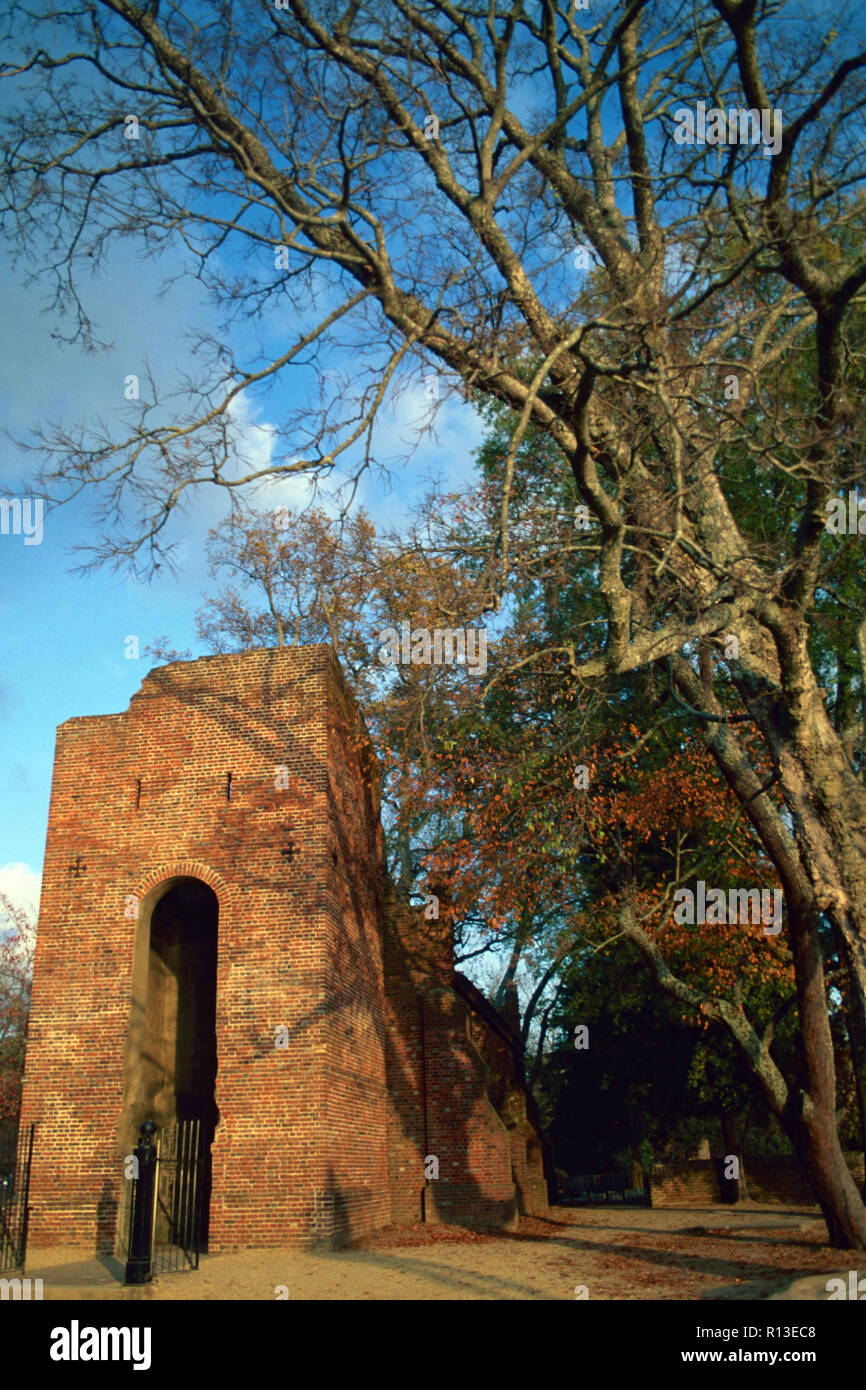 Jamestown Church,Historic Jamestown,Virginia Stock Photo - Alamy
