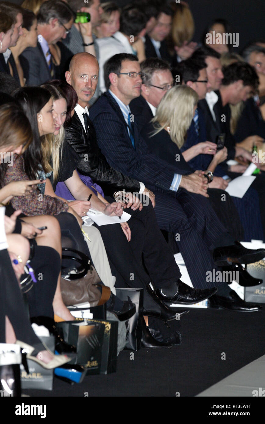 Simon Lock, founder of Australian Fashion Week, at the Kirrily Johnston ...