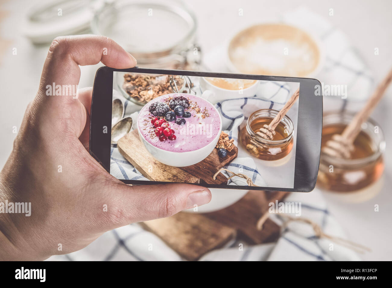 Photo of breakfast food hi-res stock photography and images - Alamy