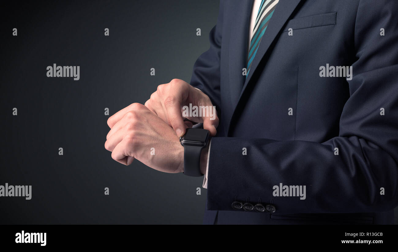 Wearable tech watch suit hi-res stock photography and images - Alamy