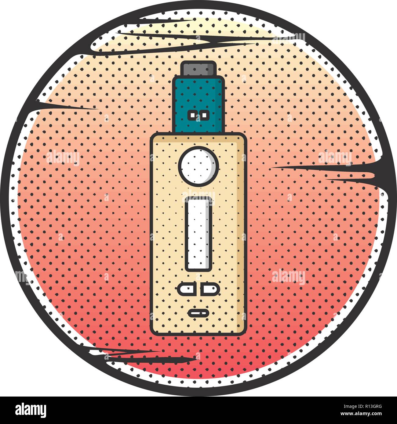Vape Mod Stand Template