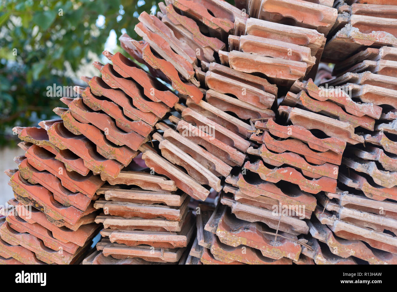 Clay roof tile hi-res stock photography and images - Alamy