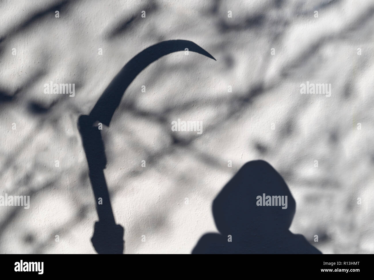 Devil shadow on the wall High Resolution Stock Photography and Images ...