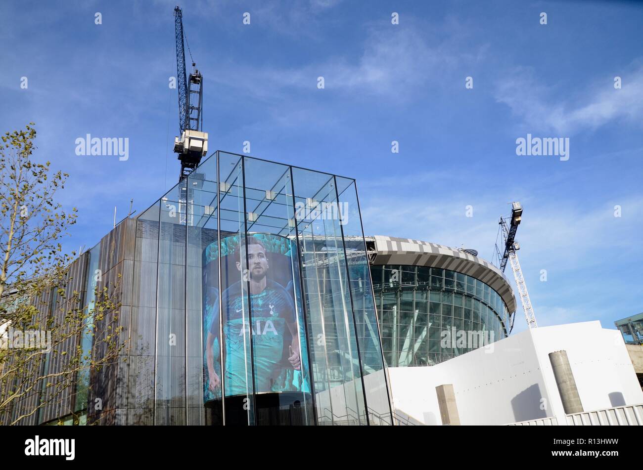 Tottenham's new stadium under construction in tottenham haringey N17 ...
