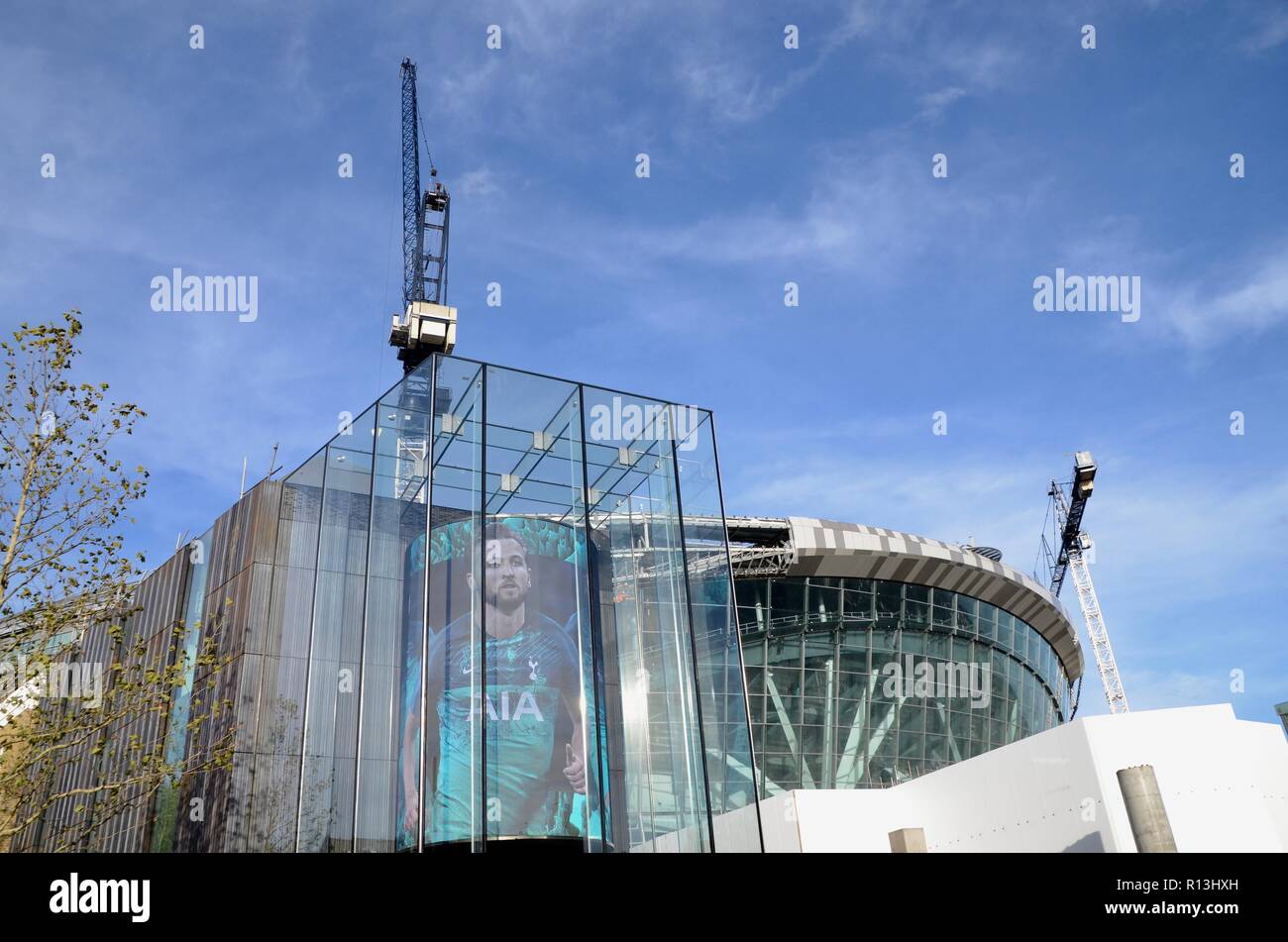 Tottenham's new stadium under construction in tottenham haringey N17 ...