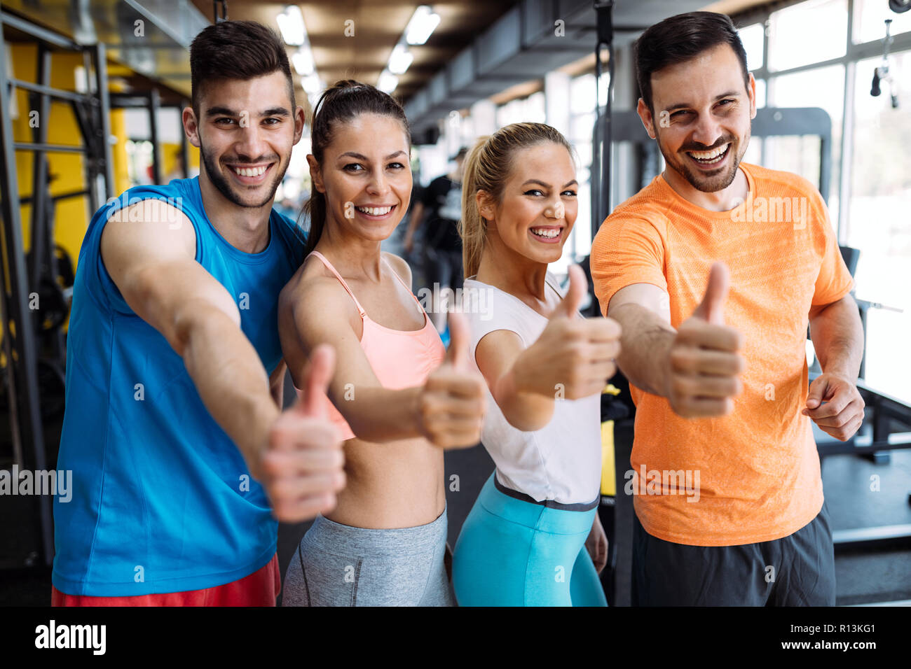 fitness, sport, exercising and healthy lifestyle concept Stock Photo ...