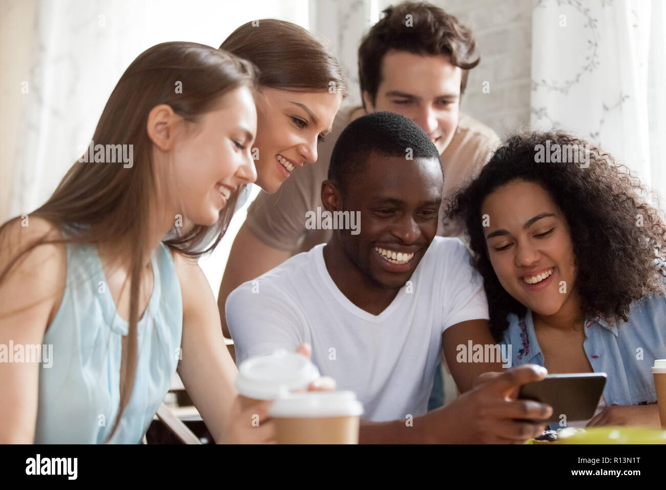 Guy Friends Laughing