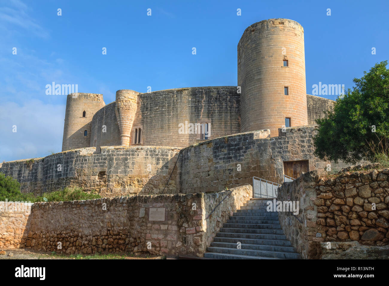 Bellver Castle, Mallorca, Balearic Islands, Spain, Europe Stock Photo ...