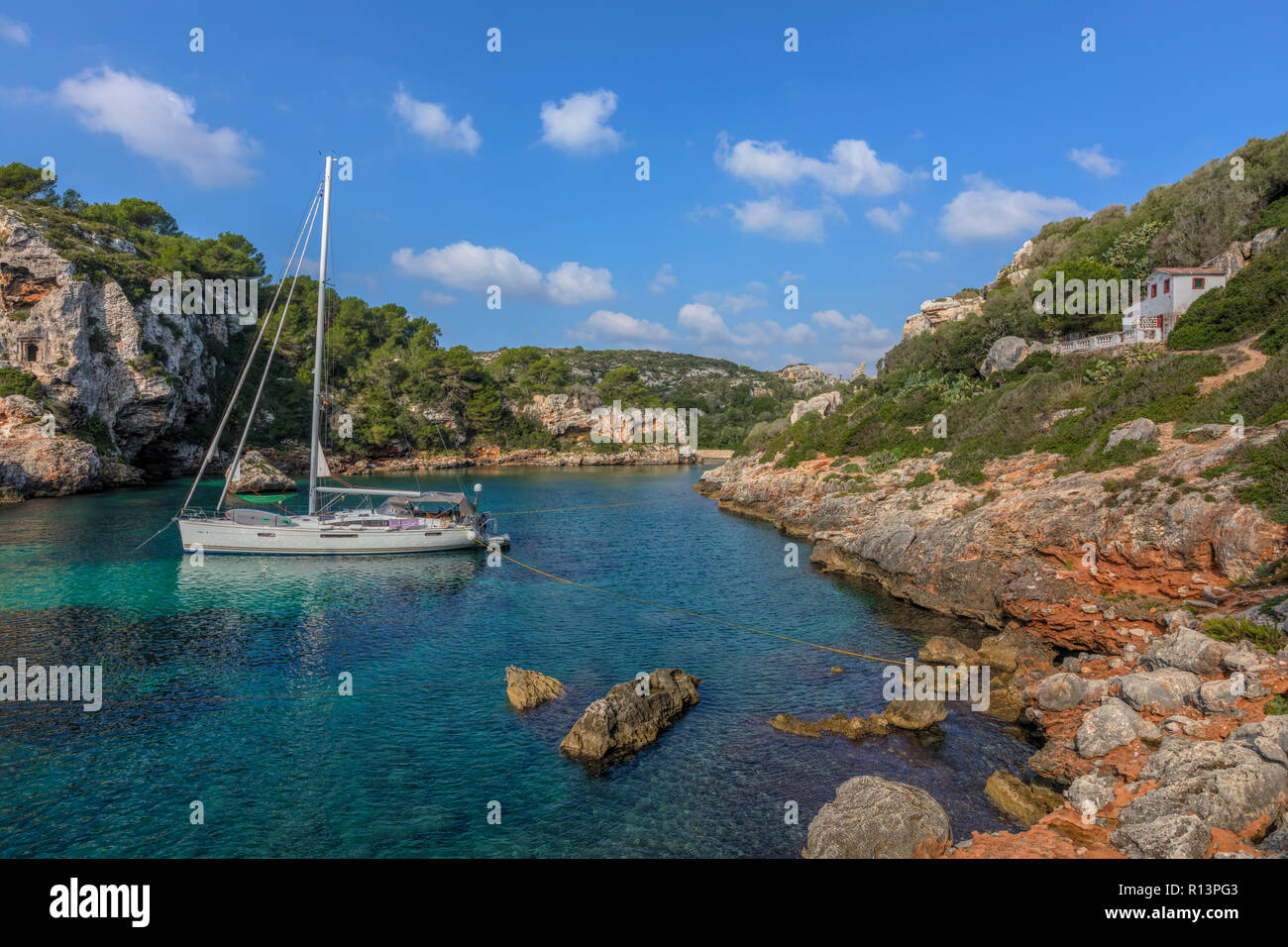 Menorca Cales Caves High Resolution Stock Photography and Images - Alamy