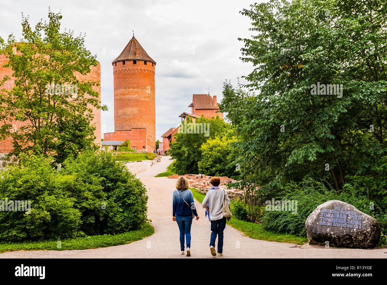 Turaida Castle, Turaida Museum Reserve, Sigulda, Latvia, Baltic states ...