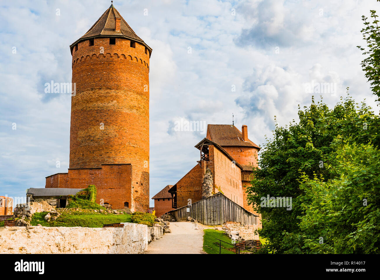 Turaida Castle, Turaida Museum Reserve, Sigulda, Latvia, Baltic states ...