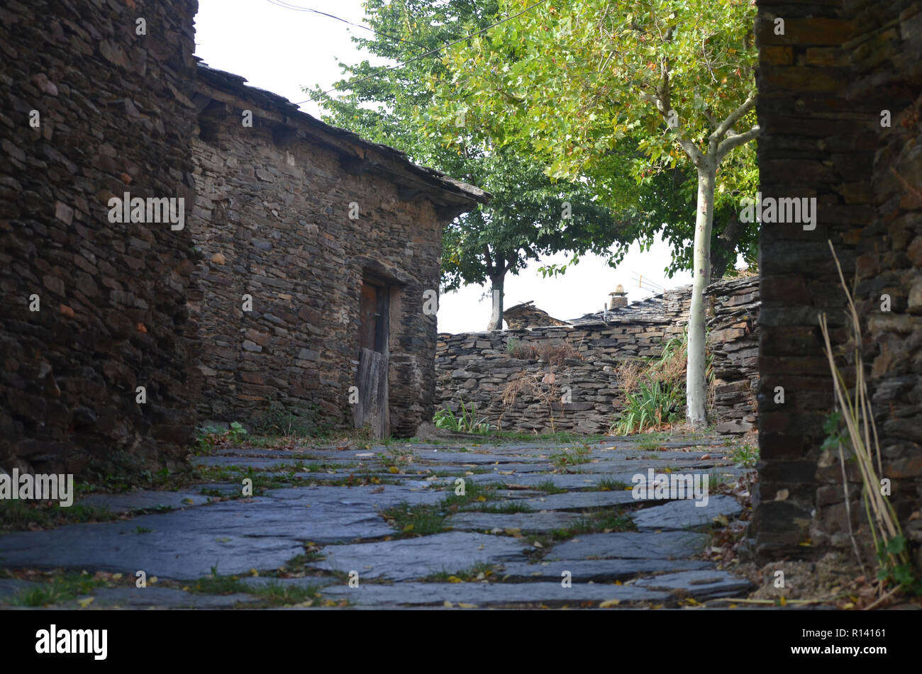 Campillo de Ranas, one of the Black Villages in the Sierra Norte of ...