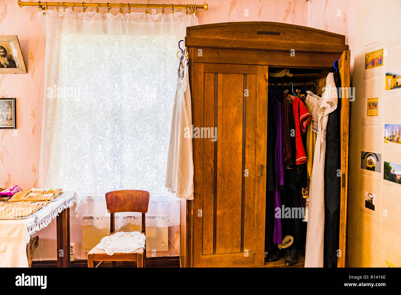 Interior Kolkja Museum of Old Believers. Russians whose ancestors went ...