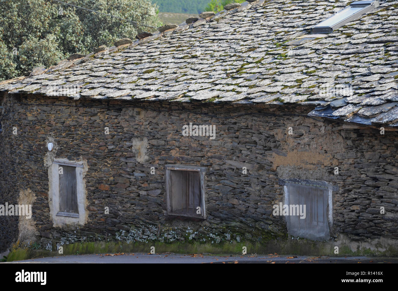 Campillo de Ranas, one of the Black Villages in the Sierra Norte of ...