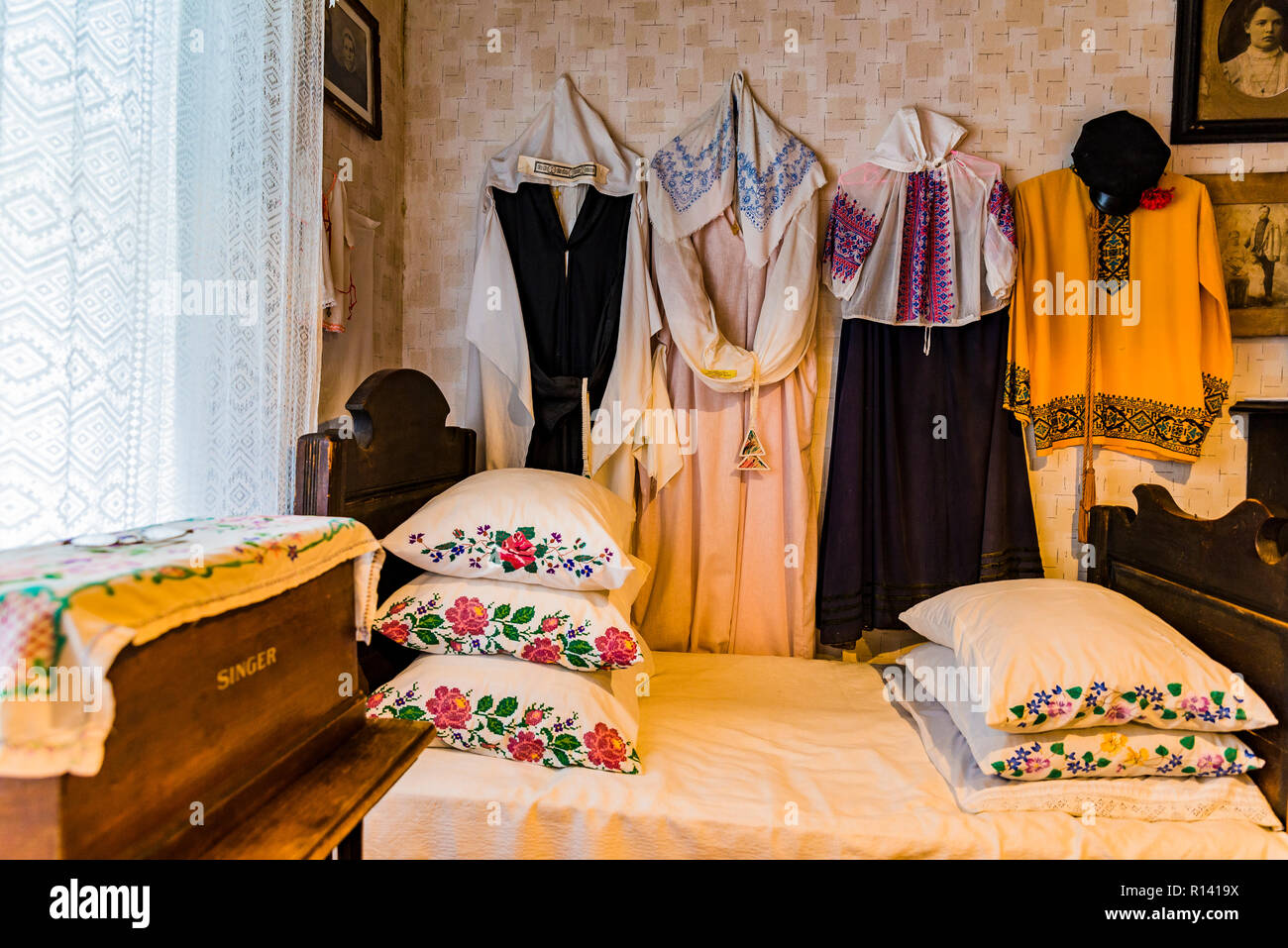Interior Kolkja Museum of Old Believers. Russians whose ancestors went ...